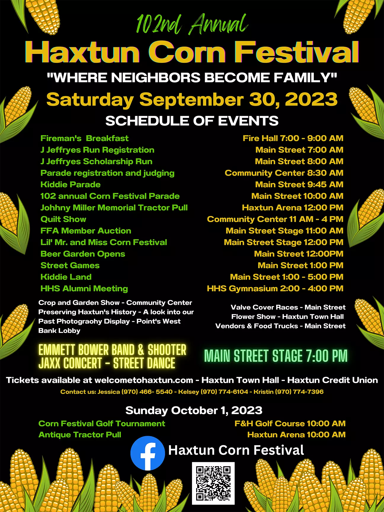 Corn Festival | Town of Haxtun